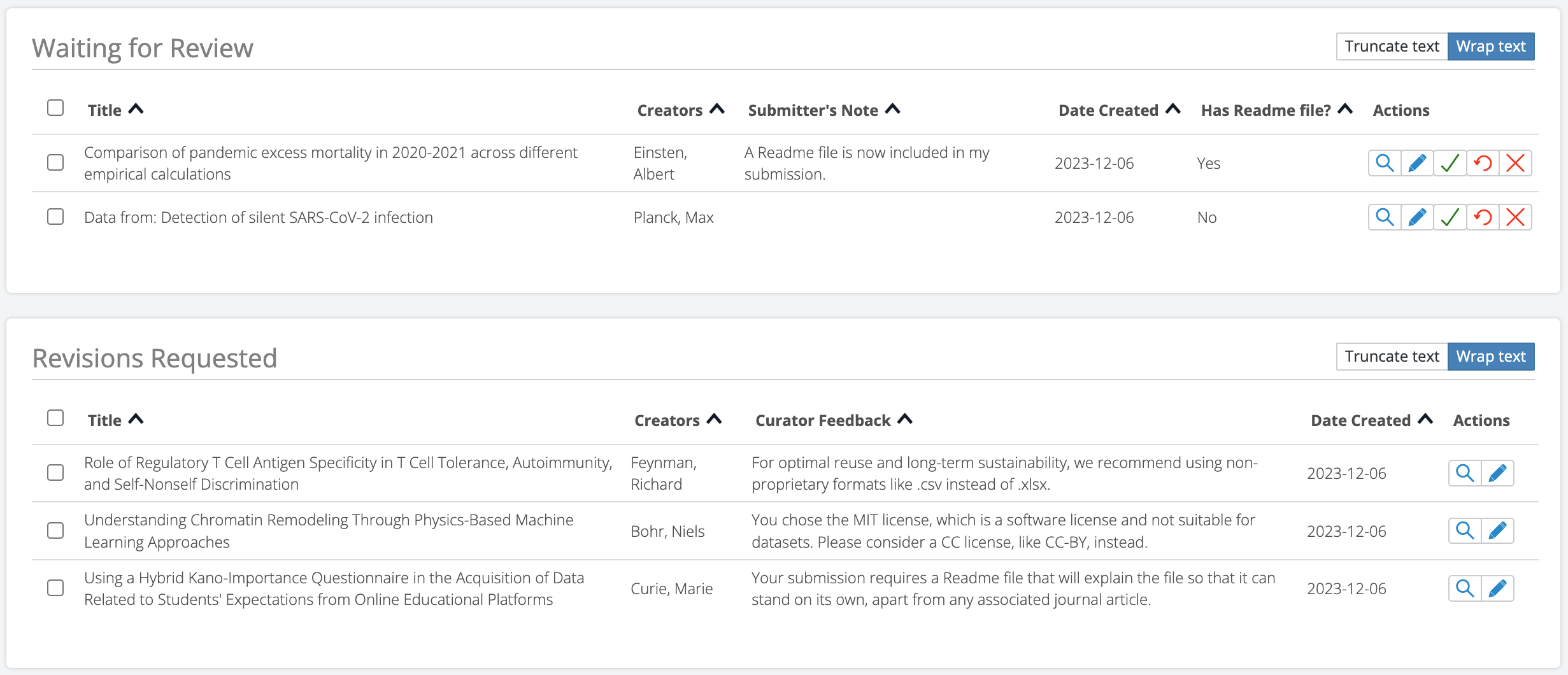 TIND RDM - Research Data Management